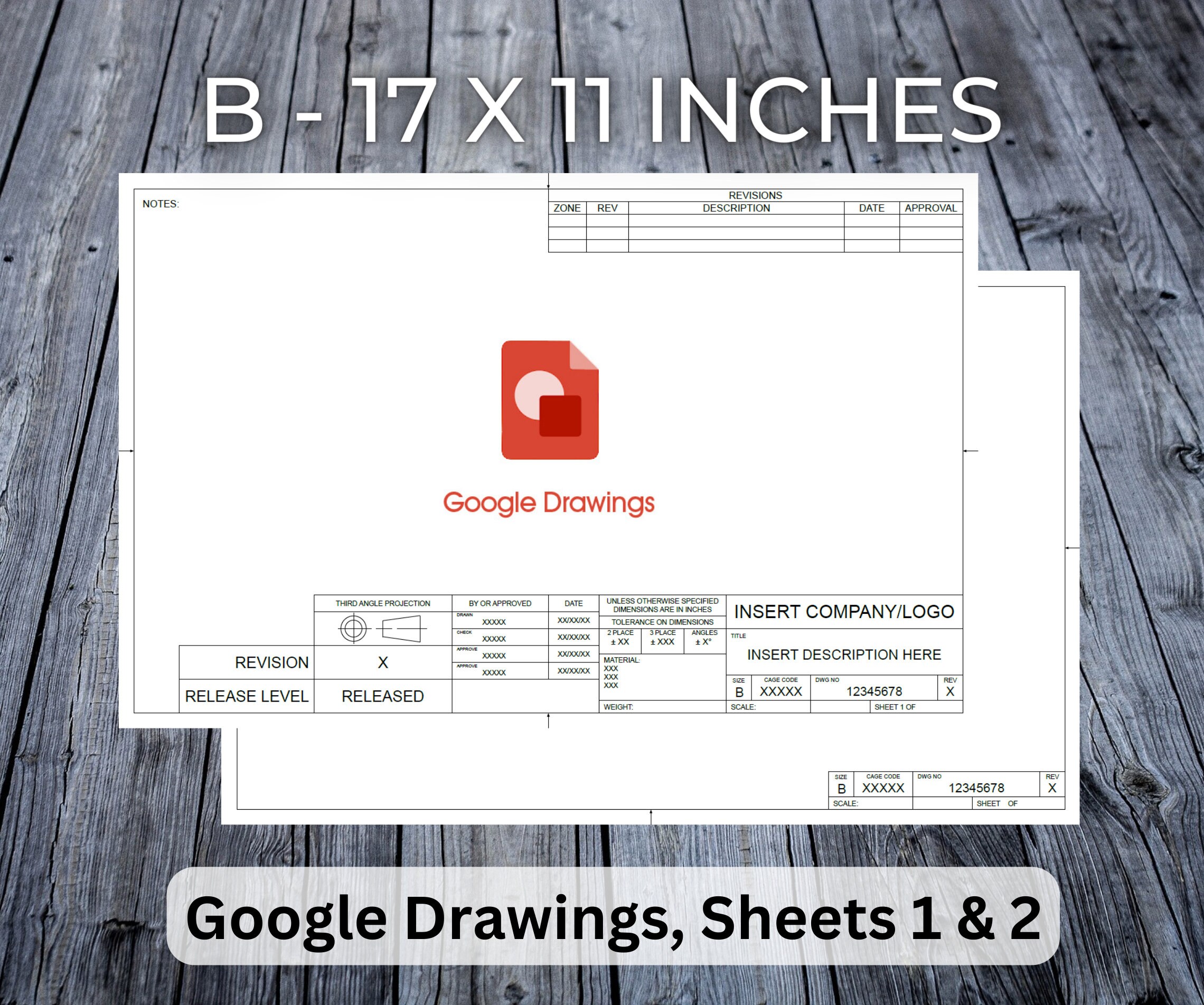Google Drawings Format Engineering Drafting, Drawing, Schematic or ...