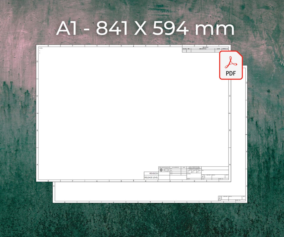 Printable Engineering Drafting, Drawing, Schematic or Blueprint ...