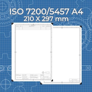 Visio Format ISO 5457 and 7200 Drafting, Drawing, Schematic, Plan ...