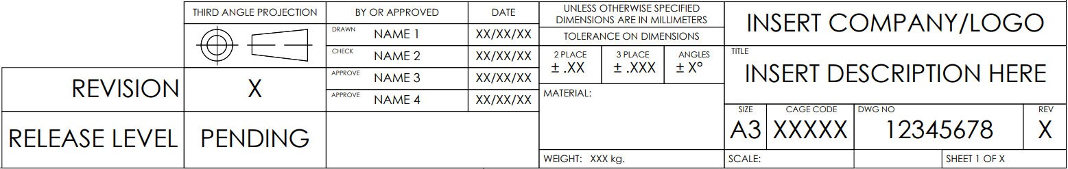 Visio Format Engineering Drafting, Drawing, Schematic or Blueprint ...