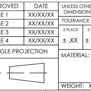 Visio Format Engineering Drafting, Drawing, Schematic or Blueprint ...