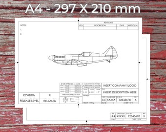 Visio Format Engineering Drafting, Drawing, Schematic or Blueprint ...