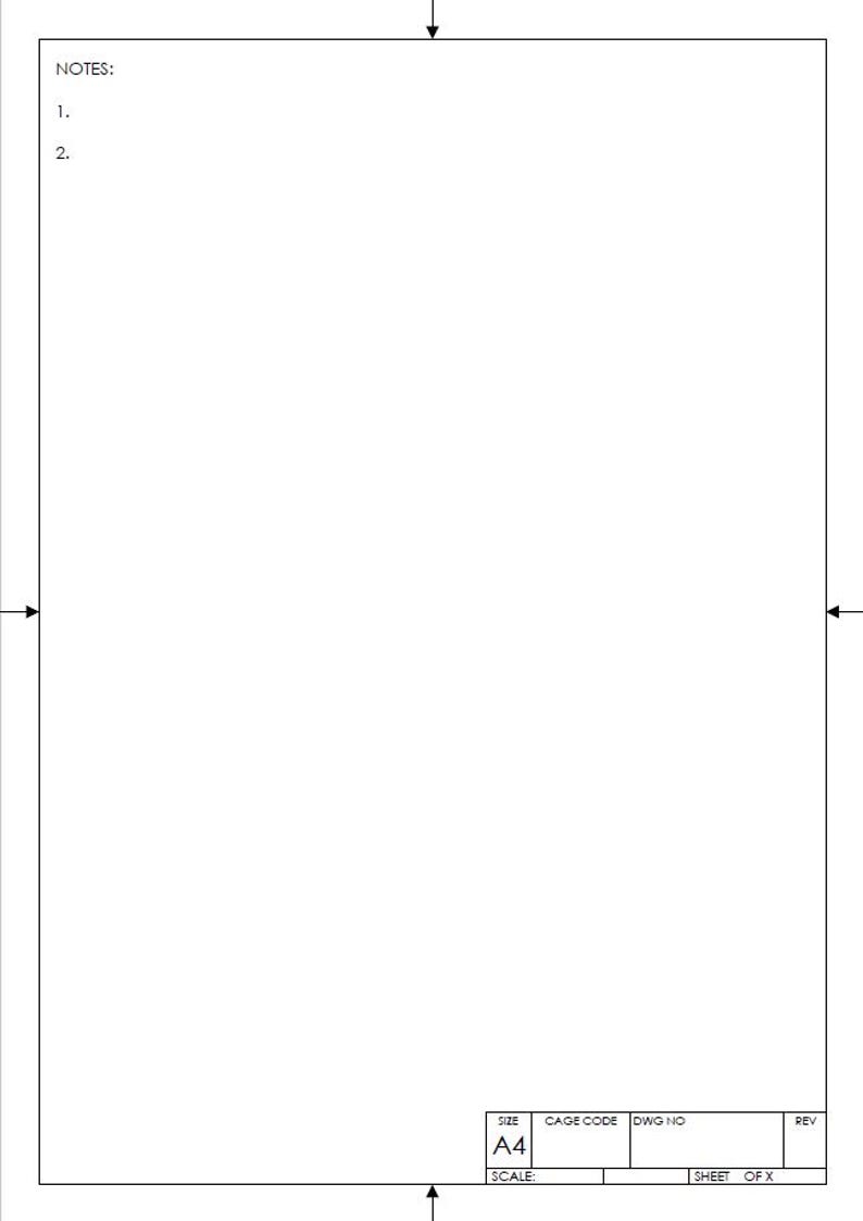 Printable Engineering Drafting, Drawing, Schematic or Blueprint ...