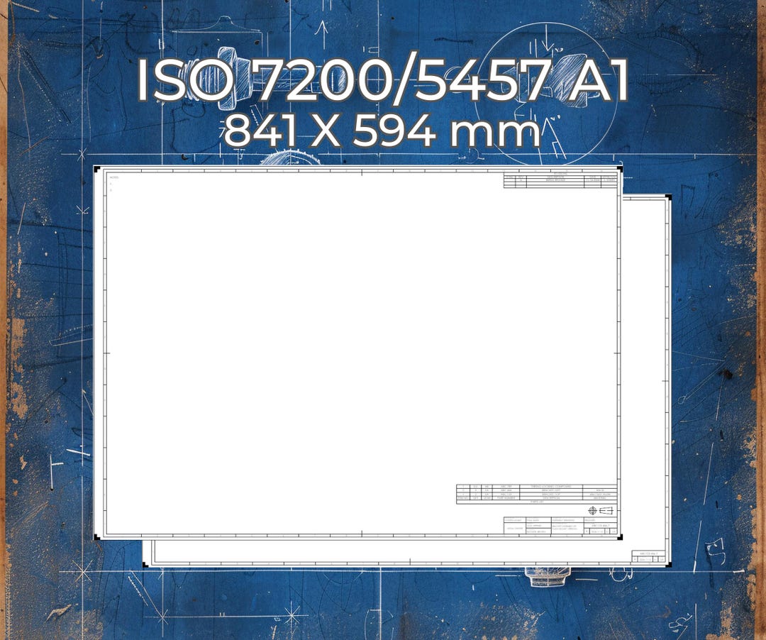 Visio Format ISO 5457 and 7200 Drafting, Drawing, Schematic, Plan ...
