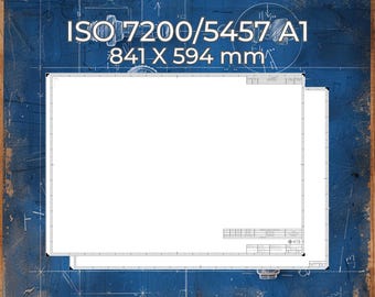 Visio Format ISO 5457 and 7200 Drafting, Drawing, Schematic, Plan ...