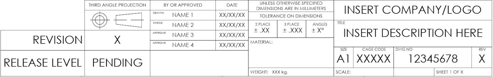 Visio Format Engineering Drafting, Drawing, Schematic or Blueprint ...