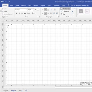 Visio Format Engineering Drafting, Drawing, Schematic or Blueprint ...