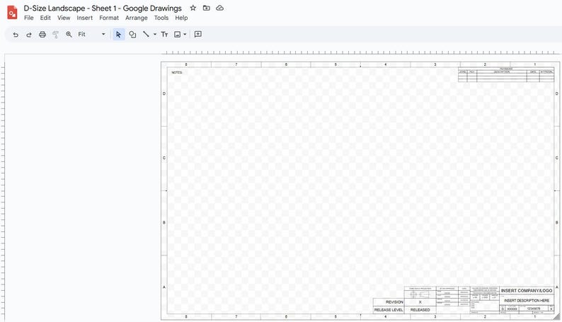 Google Drawings Format Engineering Drafting, Drawing, Schematic ...