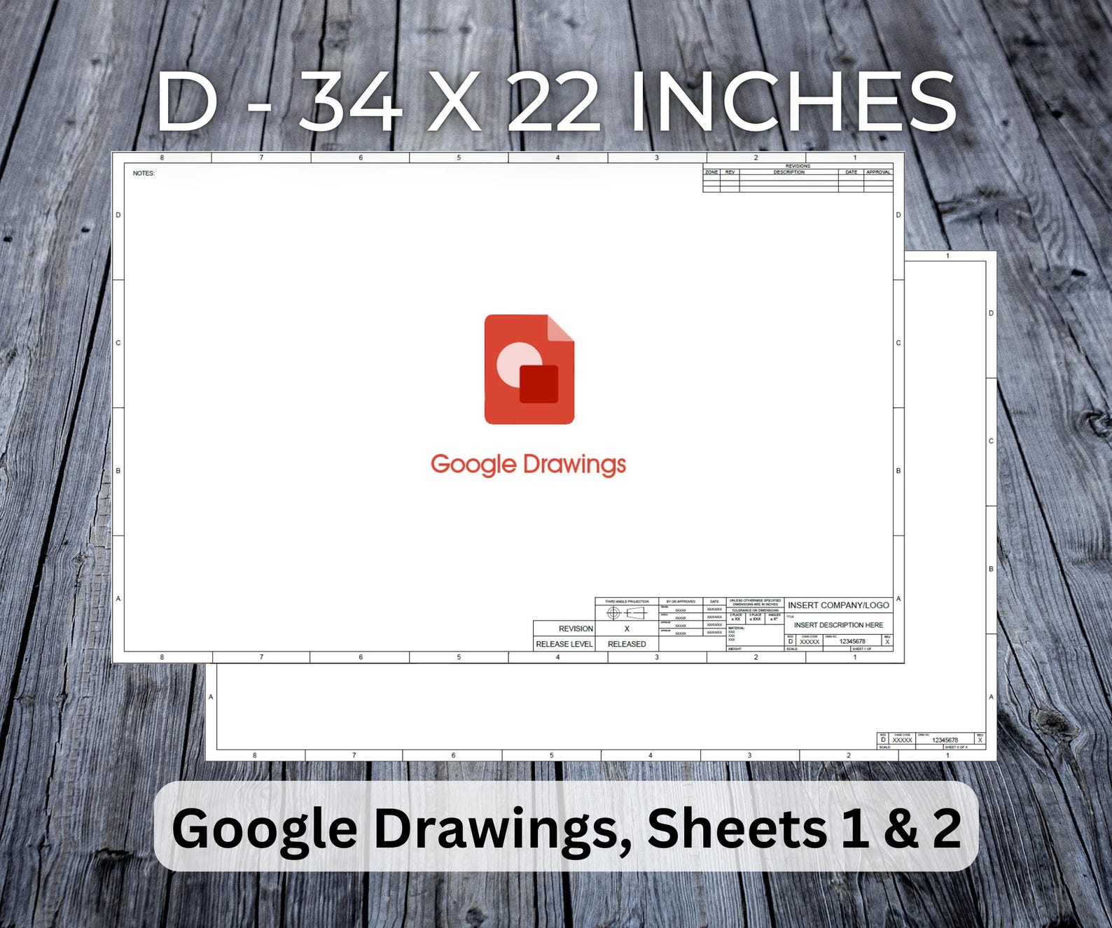 Google Drawings Format Engineering Drafting, Drawing, Schematic ...