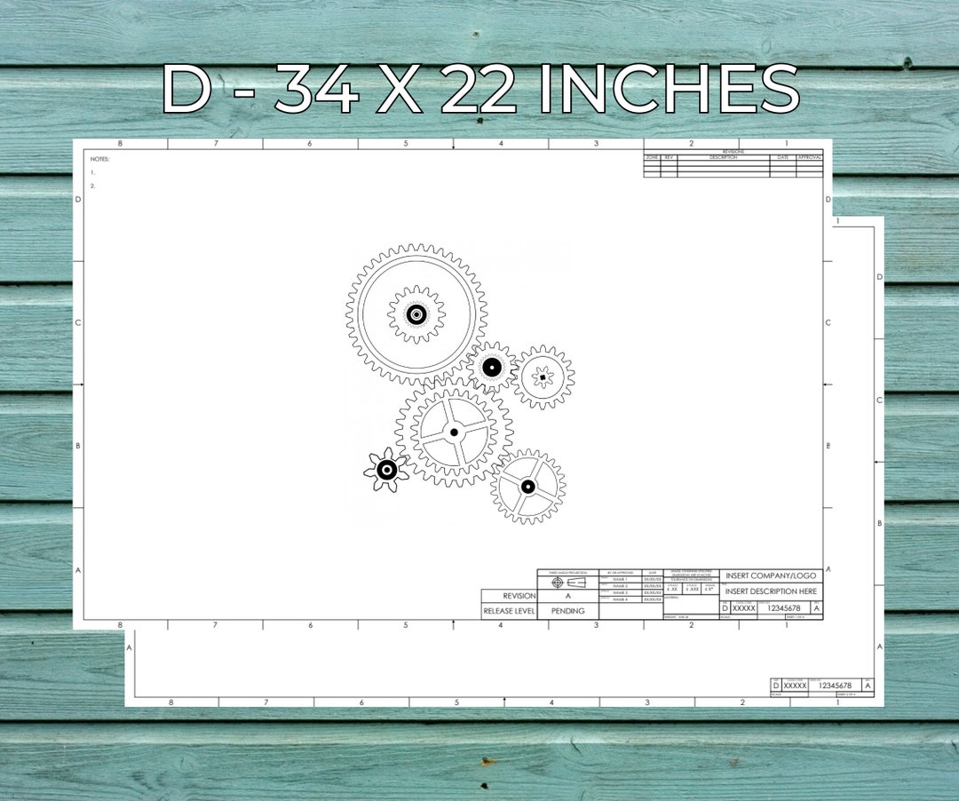 Visio Format Engineering Drafting, Drawing, Schematic or Blueprint ...
