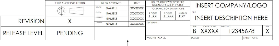 Visio Format Engineering Drafting, Drawing, Schematic or Blueprint ...