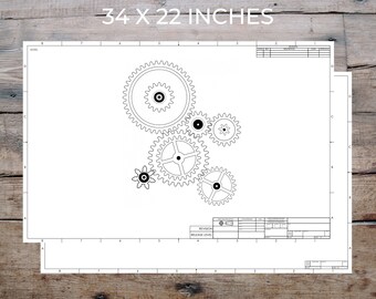 Visio Format Engineering Drafting, Drawing, Schematic or Blueprint ...