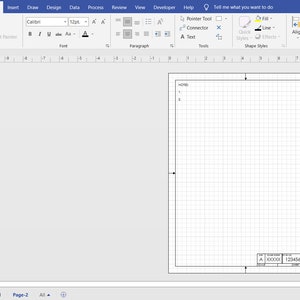 Visio Format Engineering Drafting, Drawing, Schematic or Blueprint ...