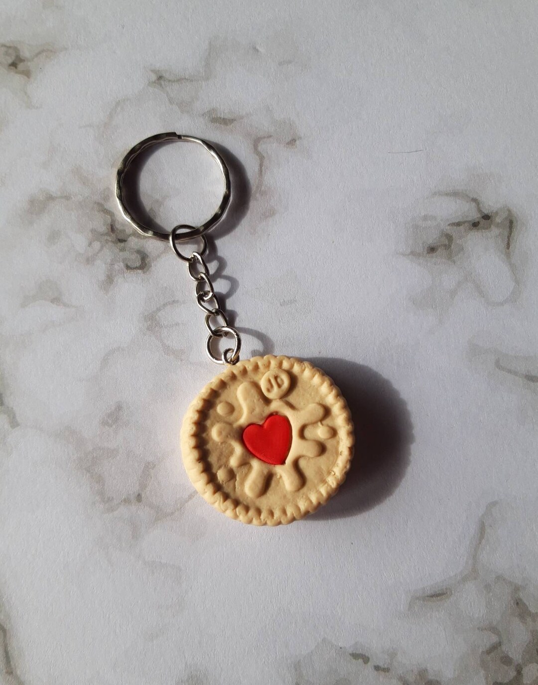 Jammy Dodger Keyring. Biscuit Keyring. Cute Quirky Kawaii Funny Food ...