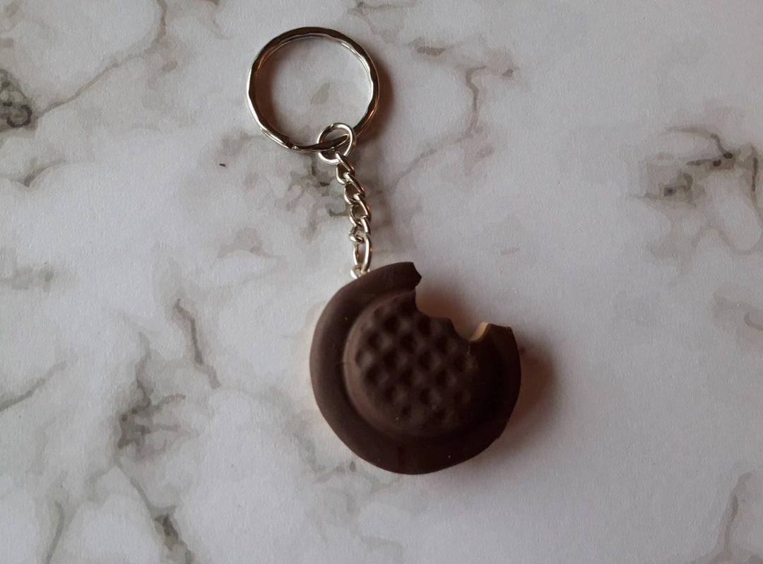 Jaffa Cake Keyring. Cute Quirky Kawaii Unusual Keyring - Etsy