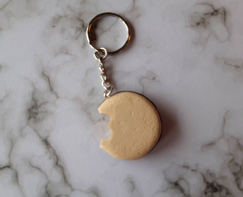 Jaffa Cake Keyring. Cute Quirky Kawaii Unusual Keyring | Etsy