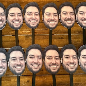 Groom Big Head Stick Prop, Birthday Big Head Prop, Big Head Graduation ...
