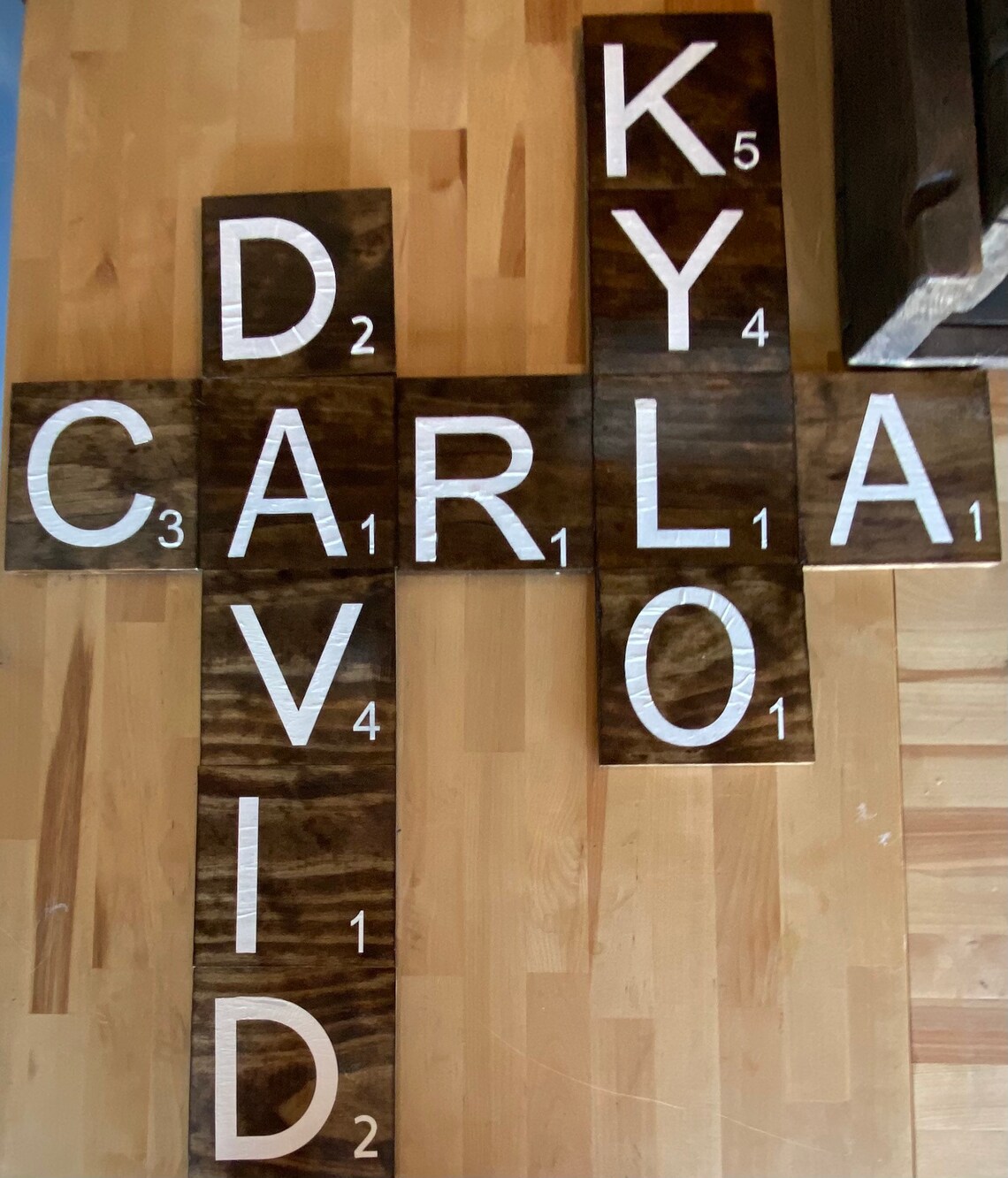 Scrabble Wall Decor Tiles Home Scrabble Decor Wall Art - Etsy