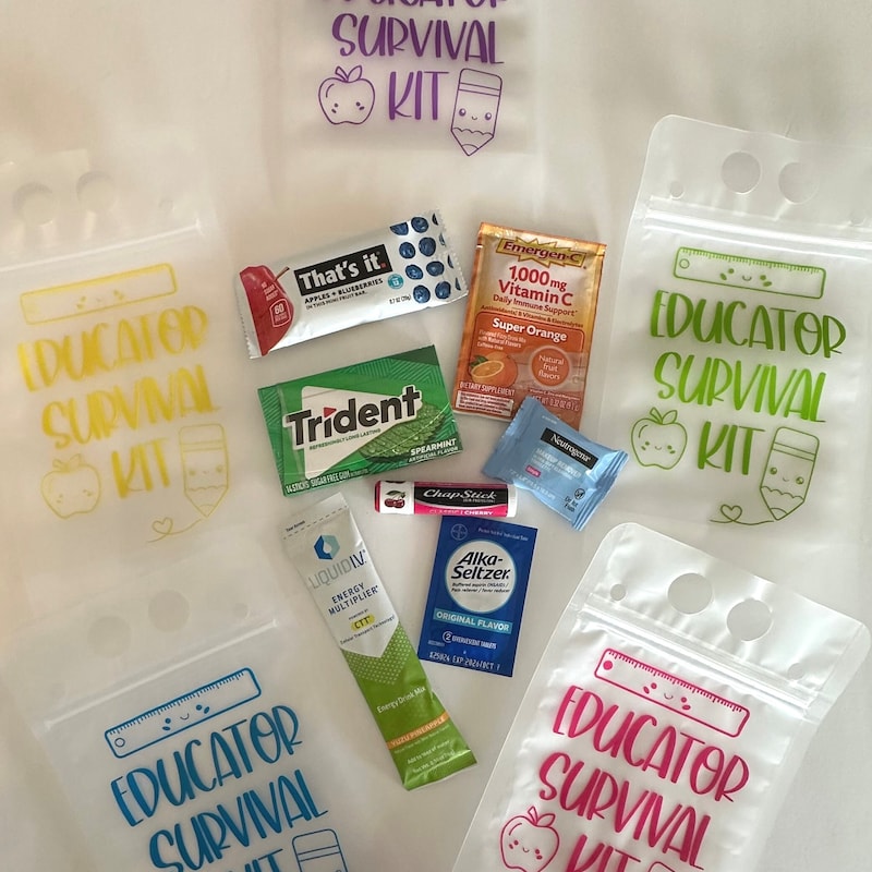 Teacher Survival Kit - Etsy