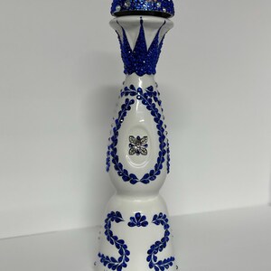 Bedazzled Sparkly Shimmery Clase Azul Tequila Bottle EMPTY, Clase Azul ...