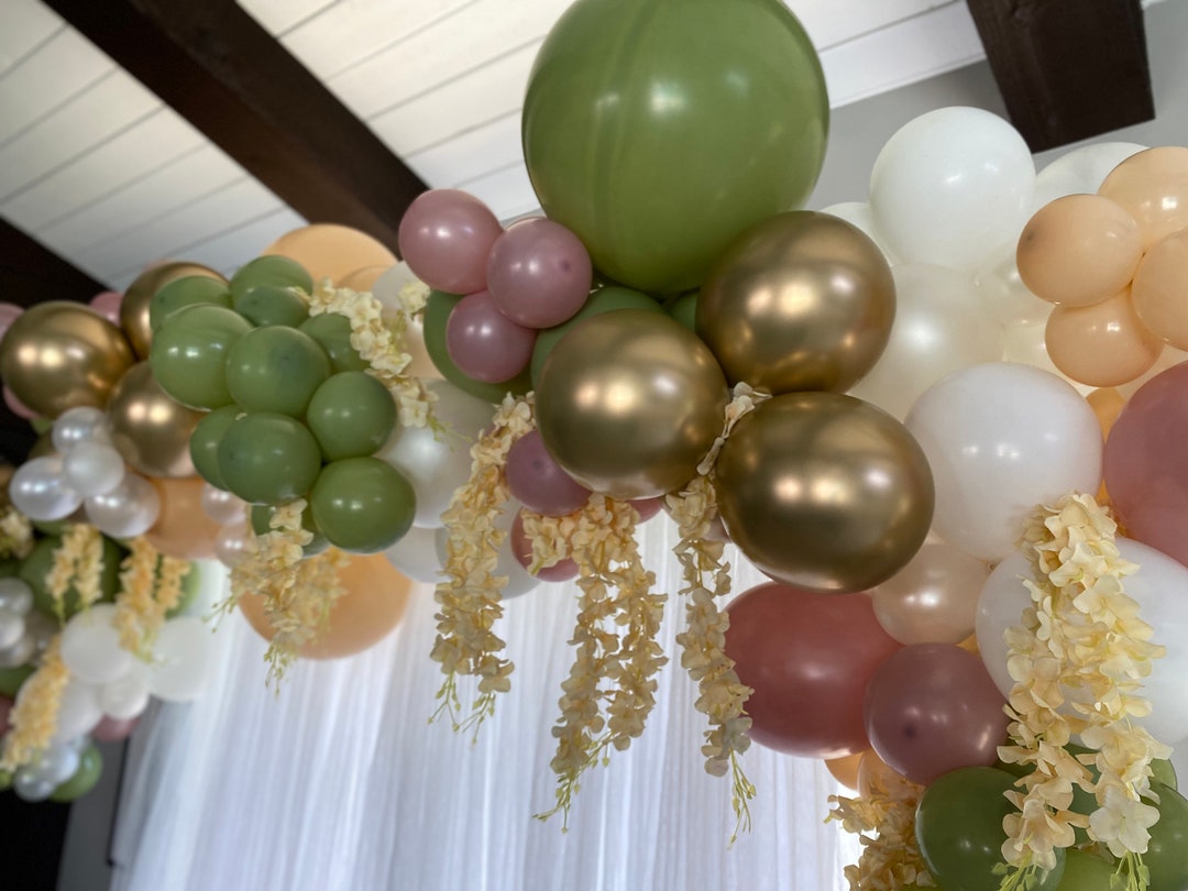 DIY Mini Balloon Garland With Party Extra Options. Balloons Only or You ...