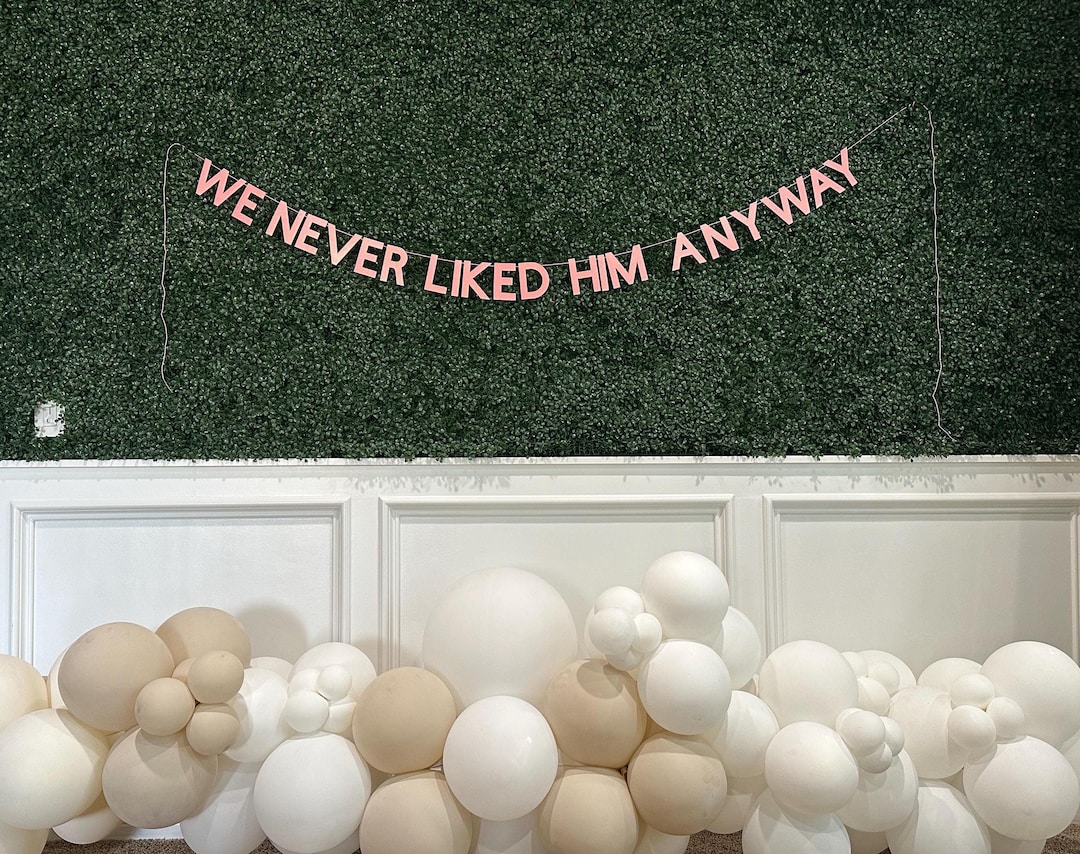 We Never Liked Him Anyway, Single AF, Divorced AF, Break up Banners ...