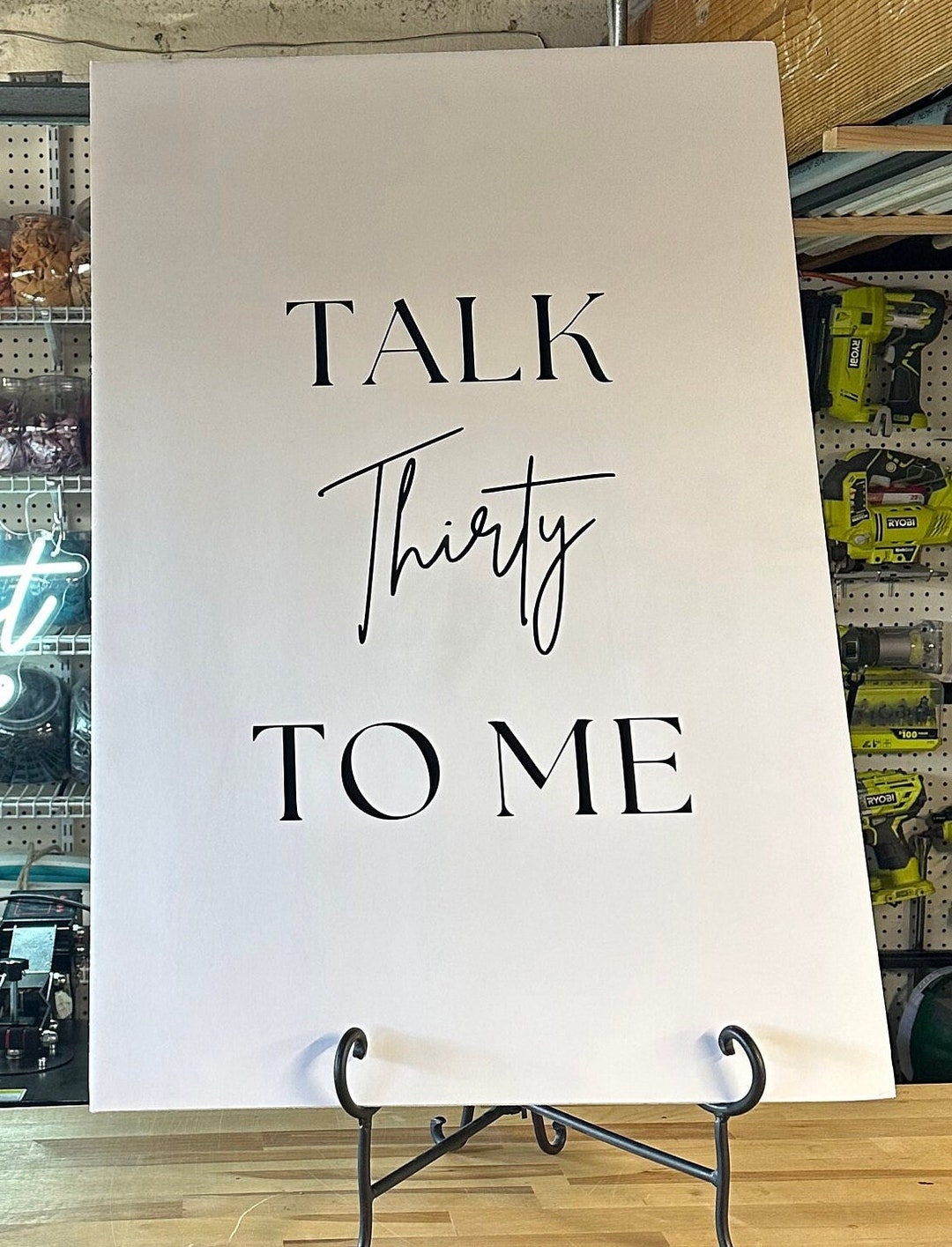 Custom Foam Board Sign - Etsy