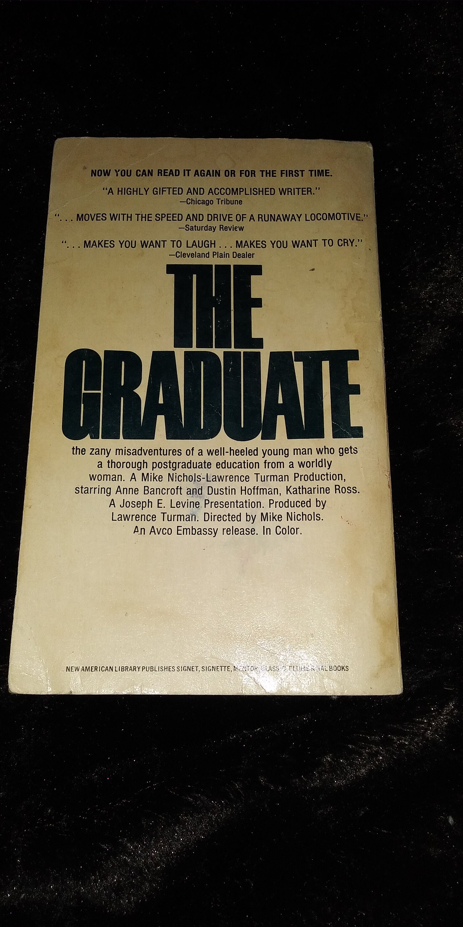 The Graduate by Charles Webb - Etsy