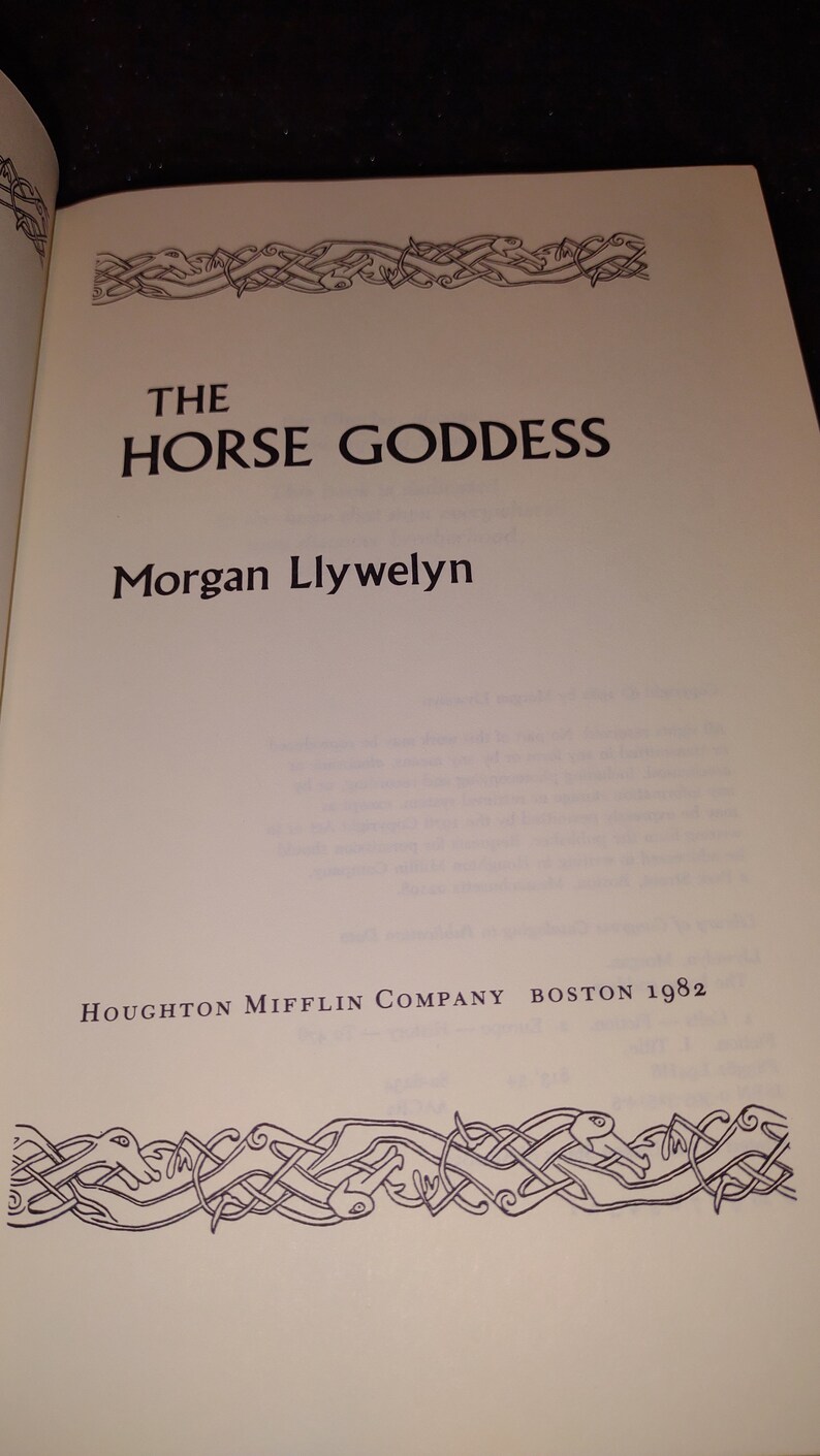 The Horse Goddess by Morgan Llywelyn - Etsy