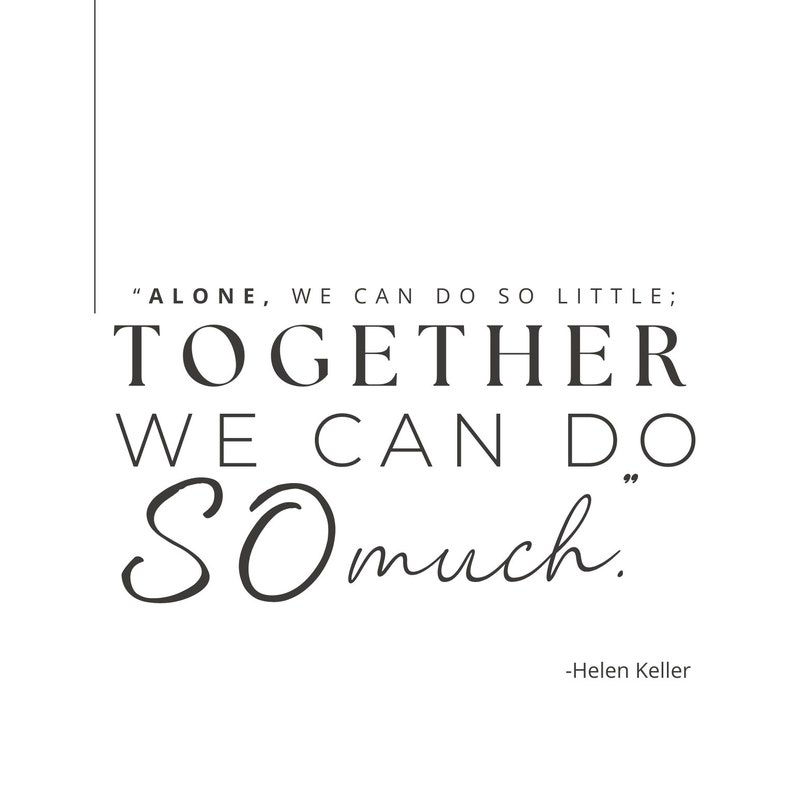 Together We Can - Etsy