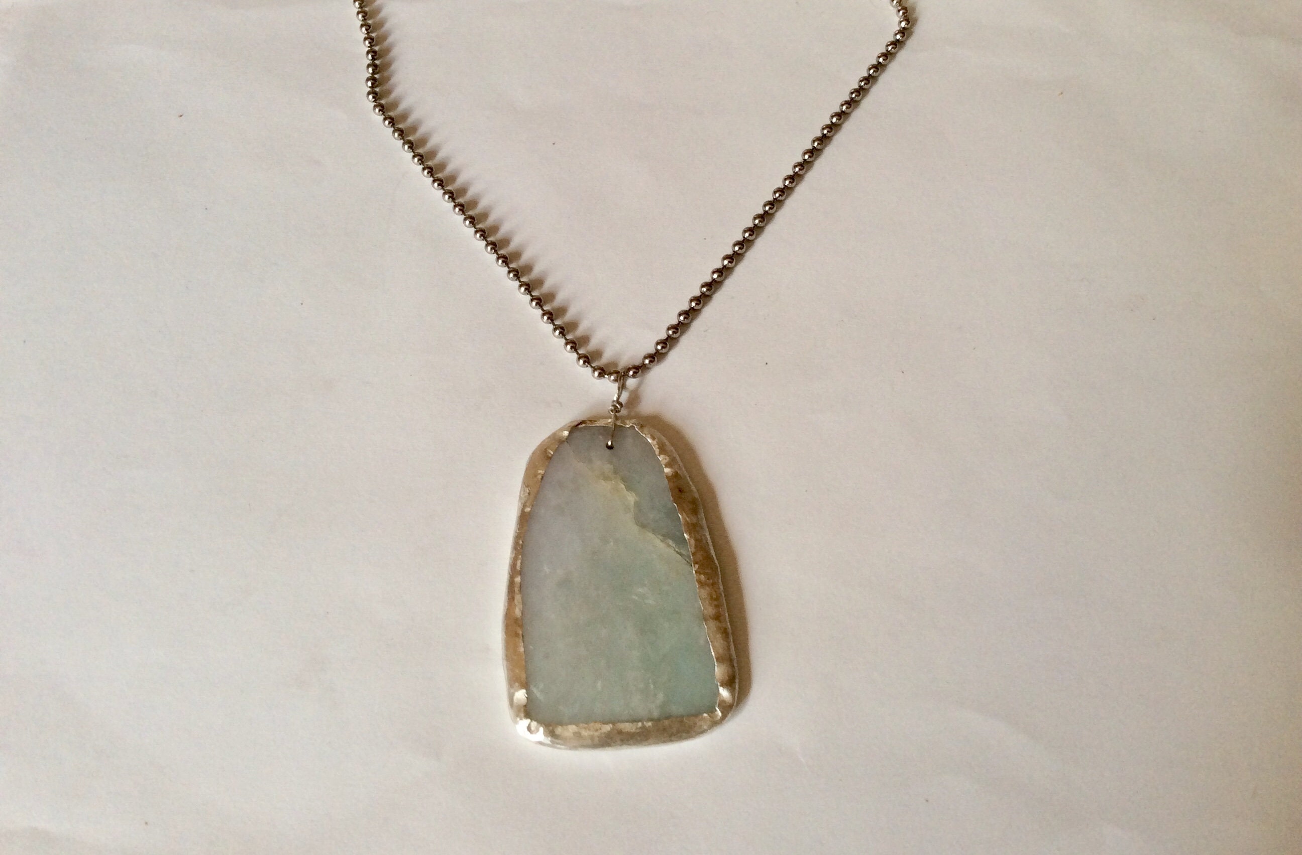 Jade Pendant- Authentic Jade Necklace- Sterling Jade Necklace- Jade ...