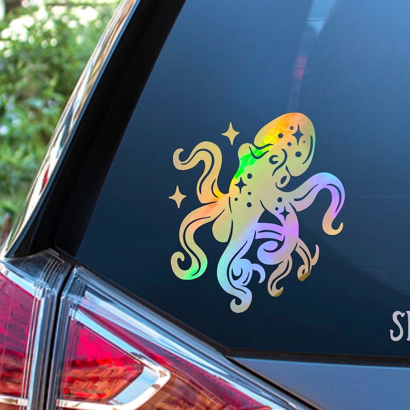 Octopus Wall Decal - Etsy