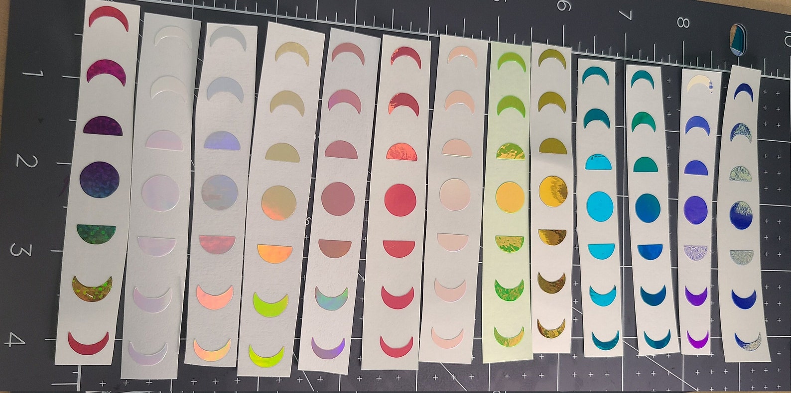 Holographic Moon Phases Vinyl Decal - Car, Laptop, Window - Etsy