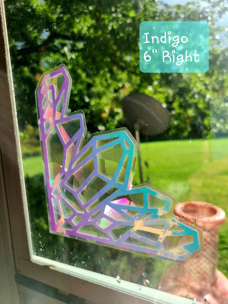 Crystal Corner Suncatcher // Window Decal // Prism Sticker // - Etsy