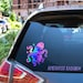 Galactic Octopus Decal Holographic Sticker Waterproof Indoor Outdoor ...