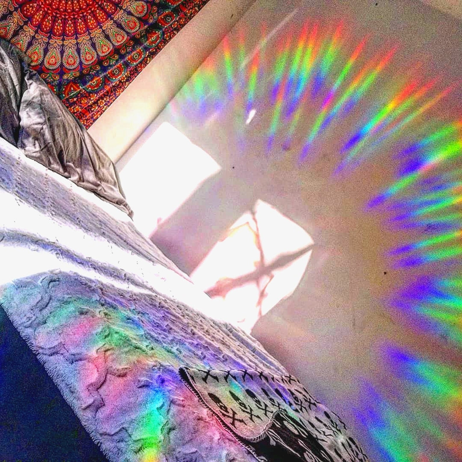 Crystal Corner Suncatcher // Window Decal // Prism Sticker // - Etsy