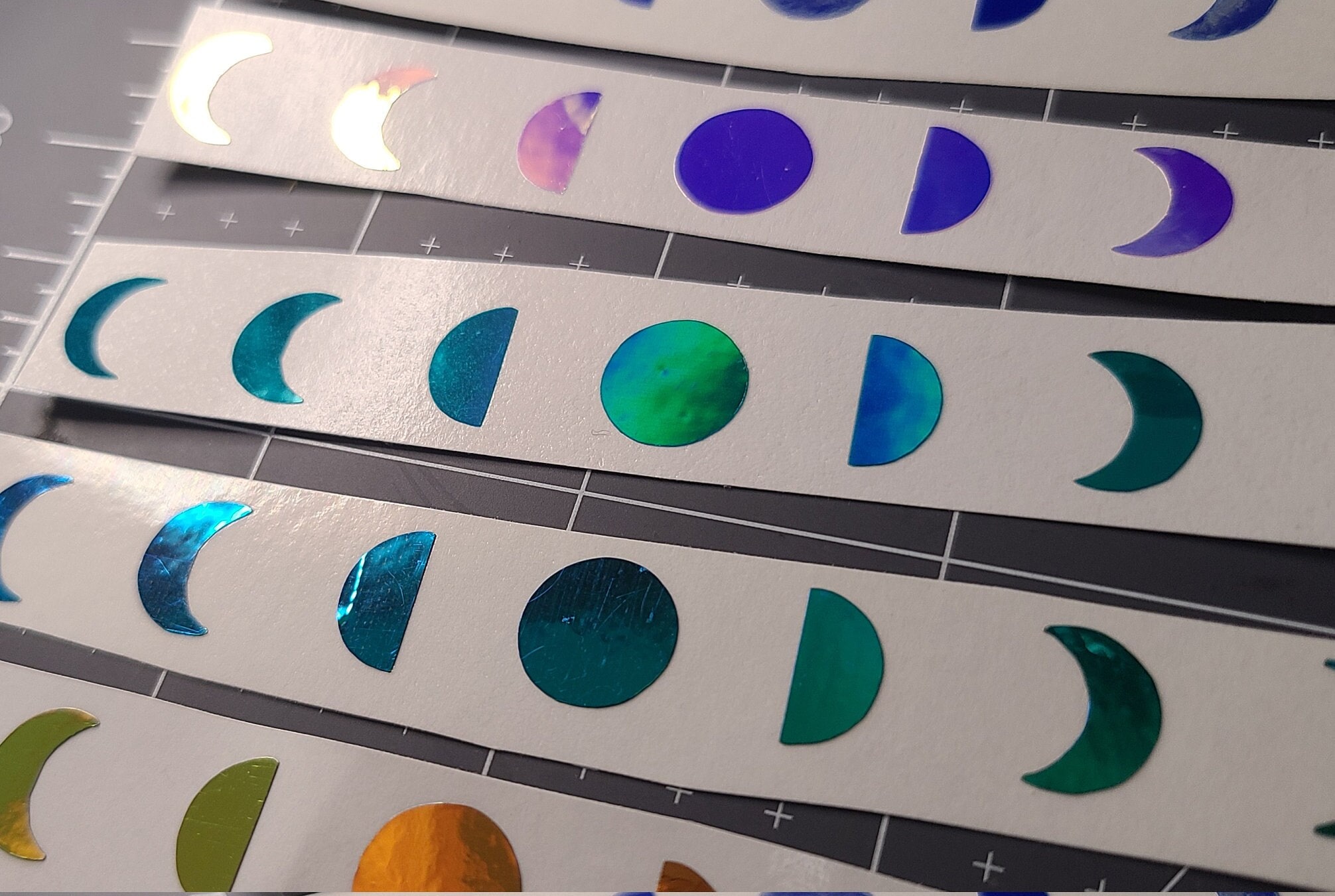 Phases of the Moon Vinly Decal // Car Decal // Window Decal // Multiple ...