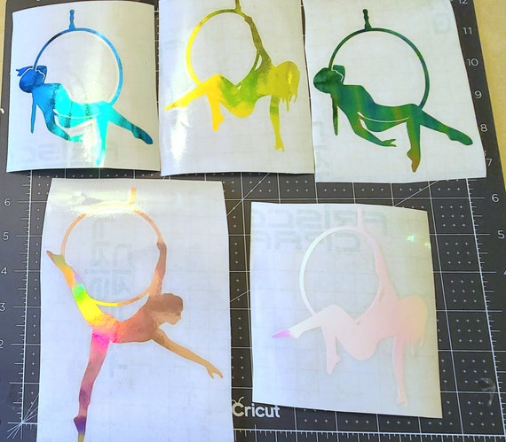 Aerial Hoop Vinyl Sticker // Car Decal // Window Decal // | Etsy