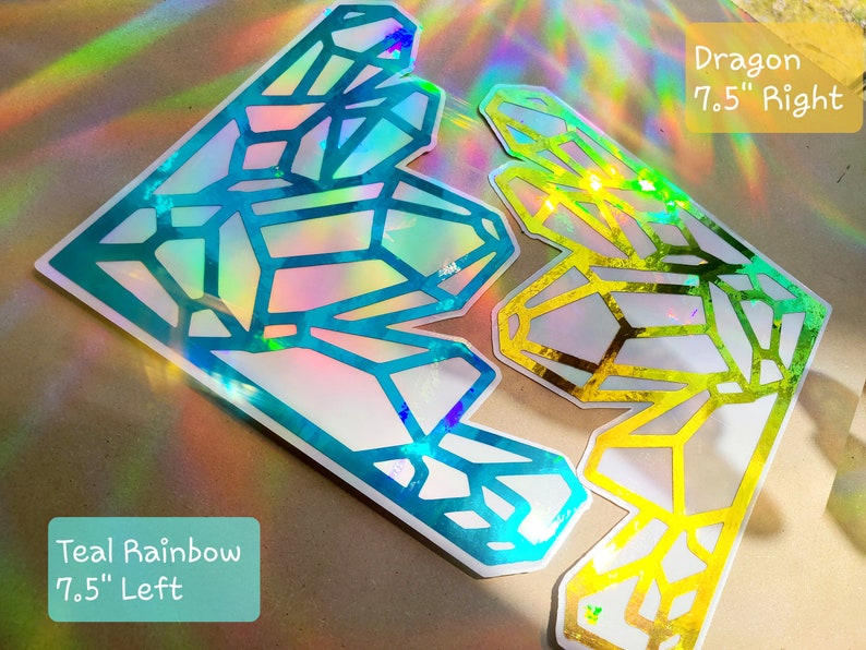 Crystal Corner Suncatcher // Window Decal // Prism Sticker // - Etsy