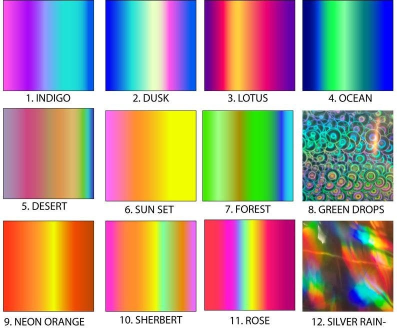 Color Shifting Vinyl Decal Phases of the Moon Sticker // Car - Etsy