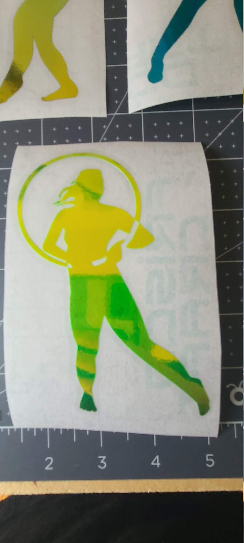 Hula Hooper Vinyl Sticker // Car Decal // Window Decal // | Etsy