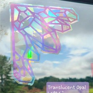 Crystal Corner Suncatcher Window Decal | Prism Sticker | Holographic ...