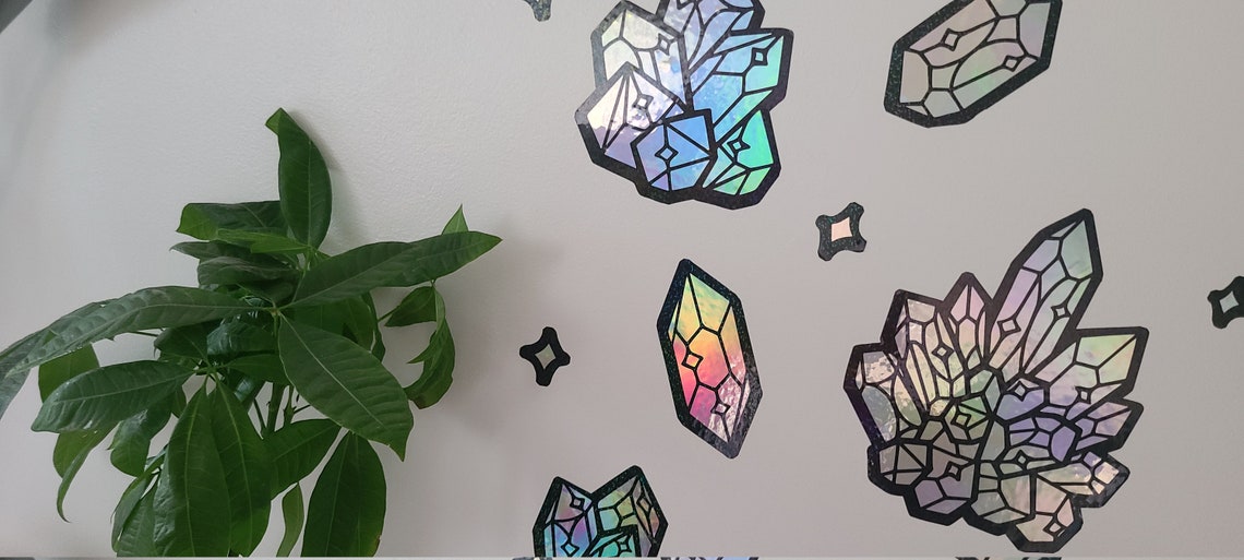 Natural Crystal Decal Package // Car Decal // Window Decal // Multiple ...