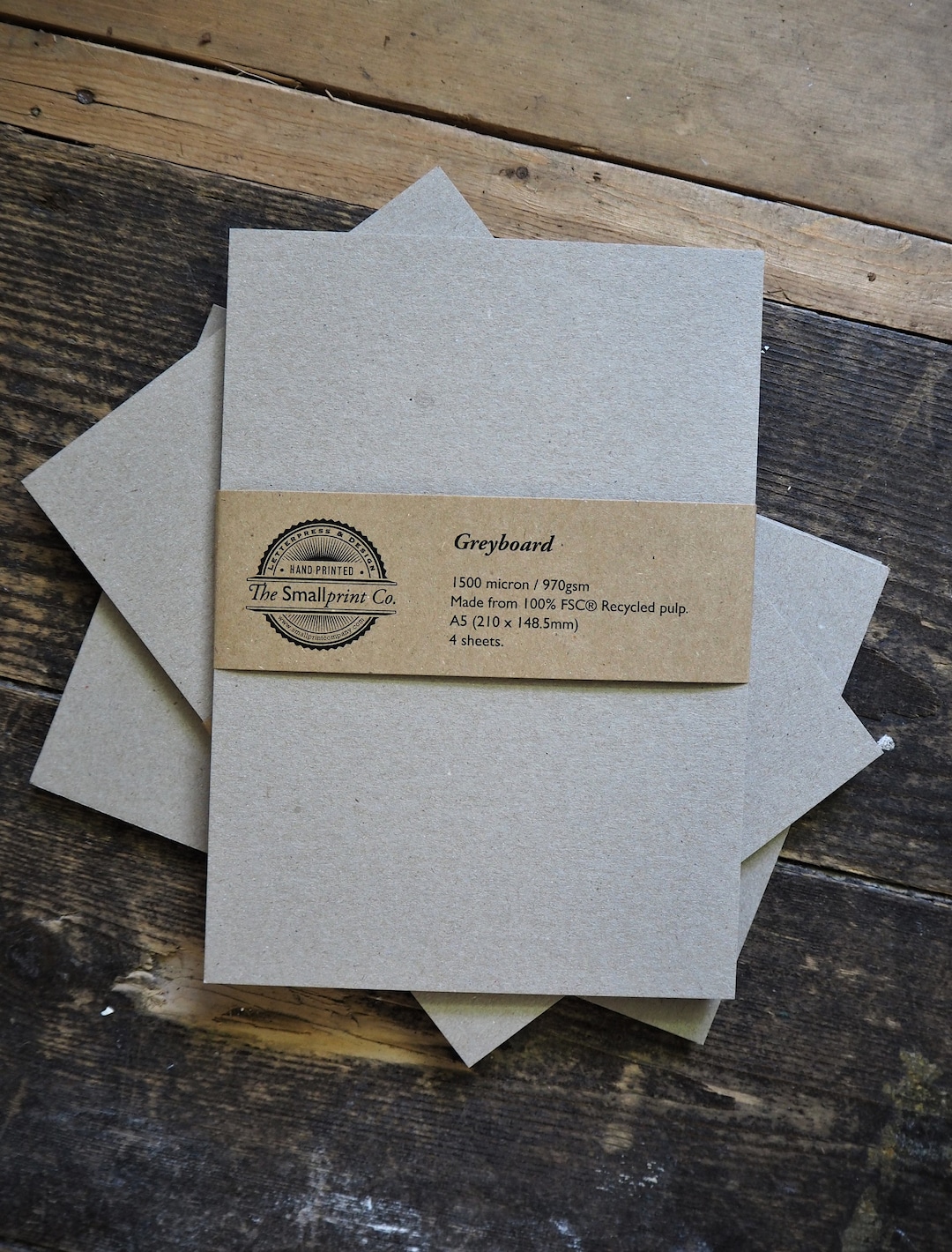 A5 Greyboard / Bookboard / Book Board for Bookbinding and Other Crafts ...