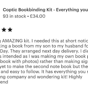 Coptic Bookbinding Kit - Make Your Own Book / Notebook / Sketchbook - Etsy Canada