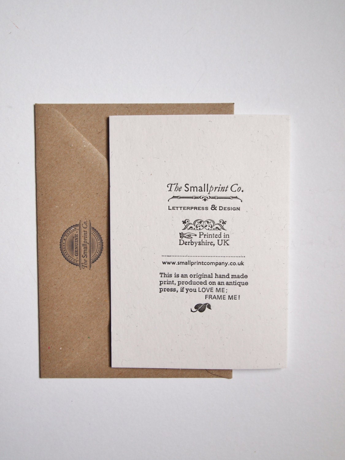 Ta Duck Letterpress Thank You Card Add a Message - Etsy