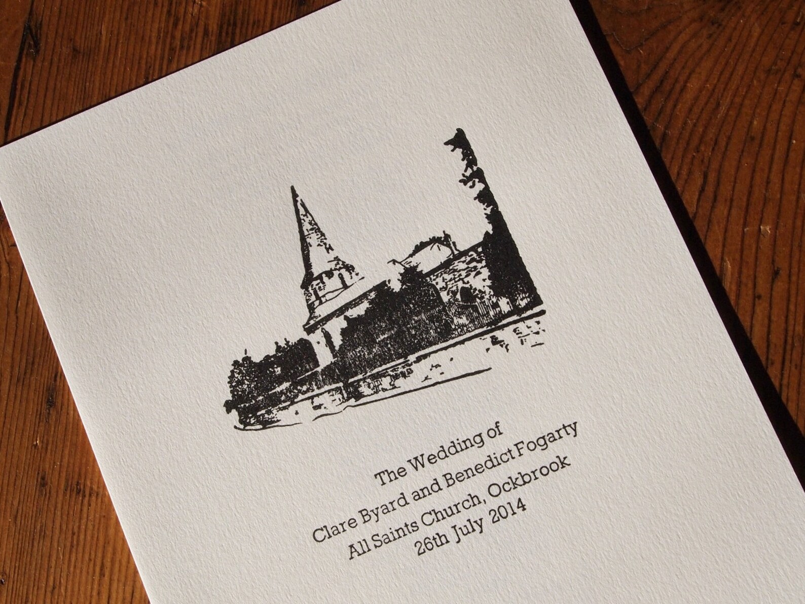 Hand Illustrated Bespoke Letterpress Wedding Invitations - Etsy