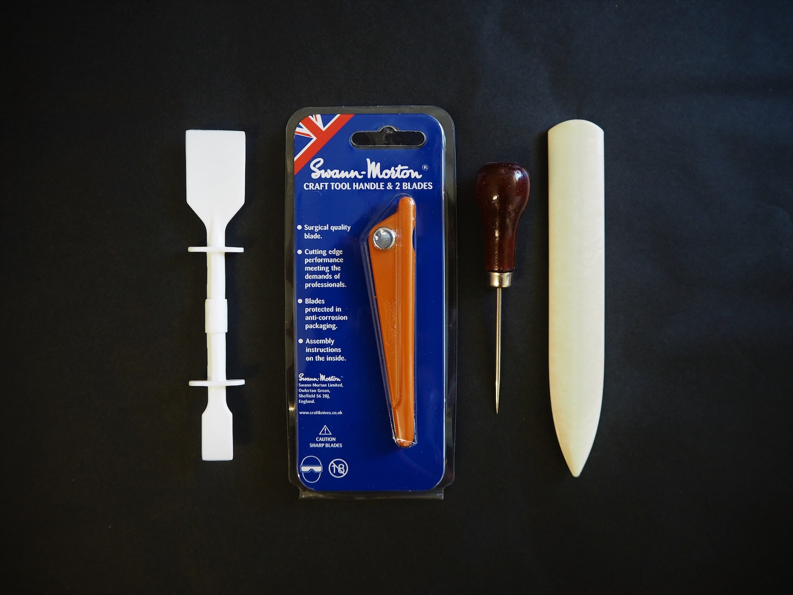 Swann-morton Craft Knife With 2 Blades for Bookbinding and Other Crafts ...