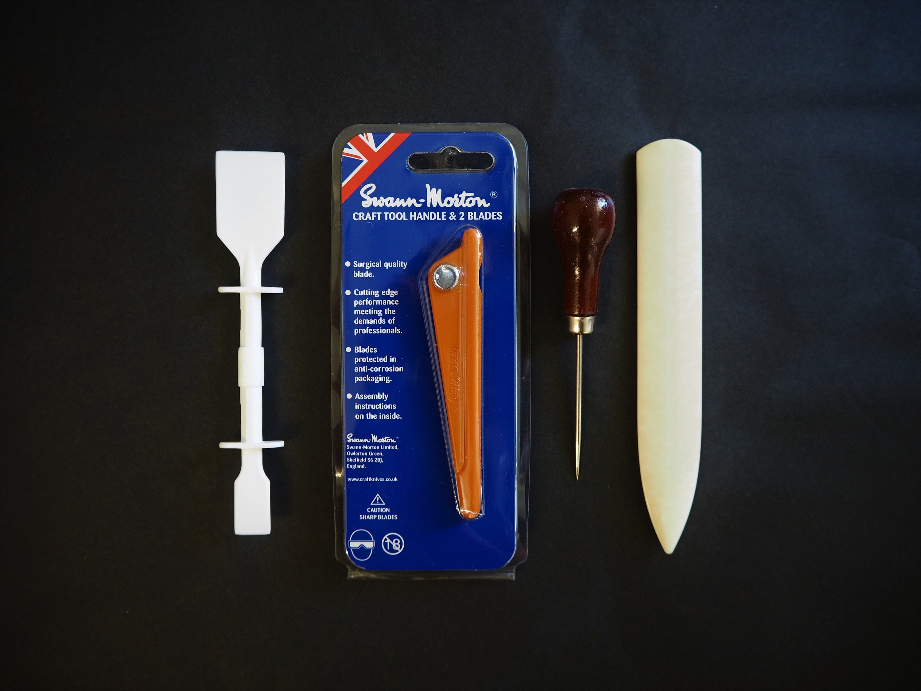 Swann-morton Craft Knife With 2 Blades for Bookbinding and - Etsy