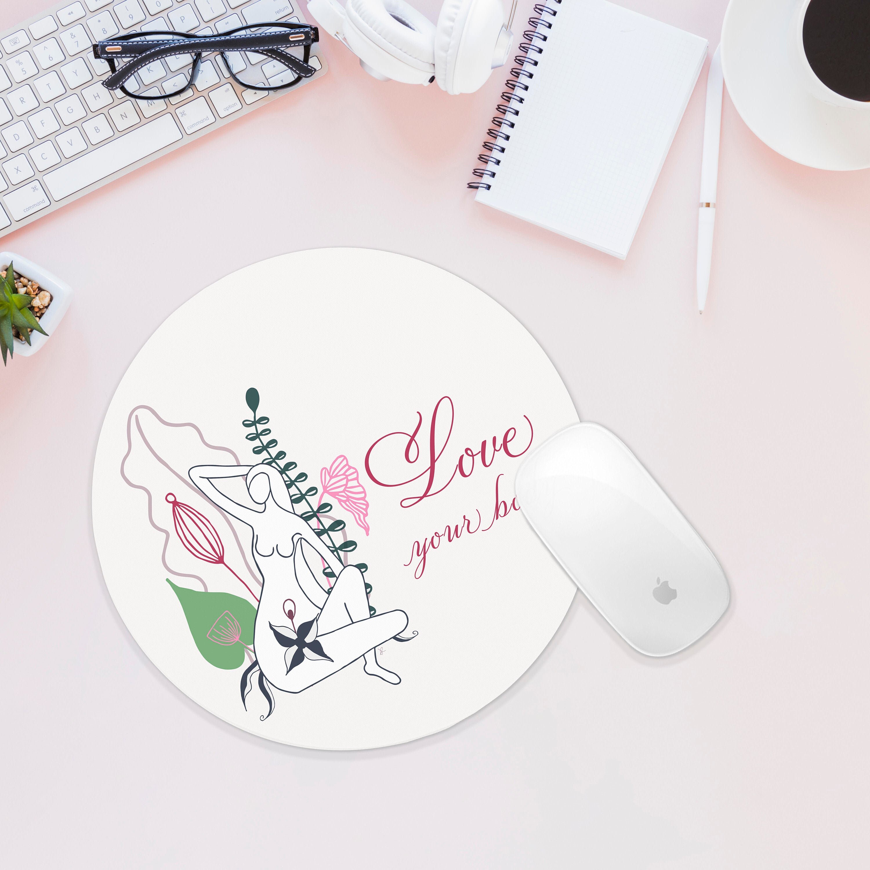 Business Woman Gift, Inspirational Mouse Pad for Women, Mouse Pad Quote ...